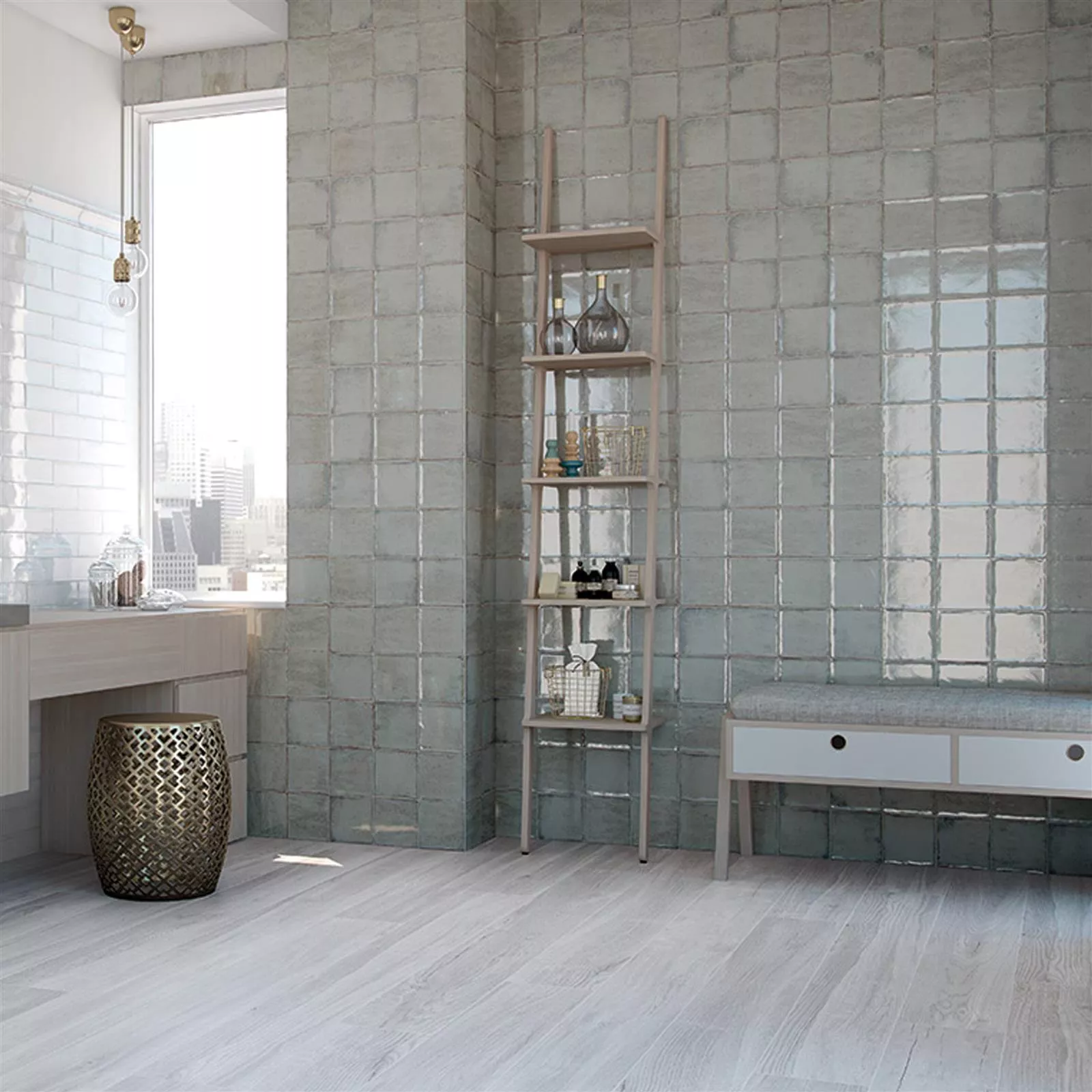 Carrelage Mural Gris